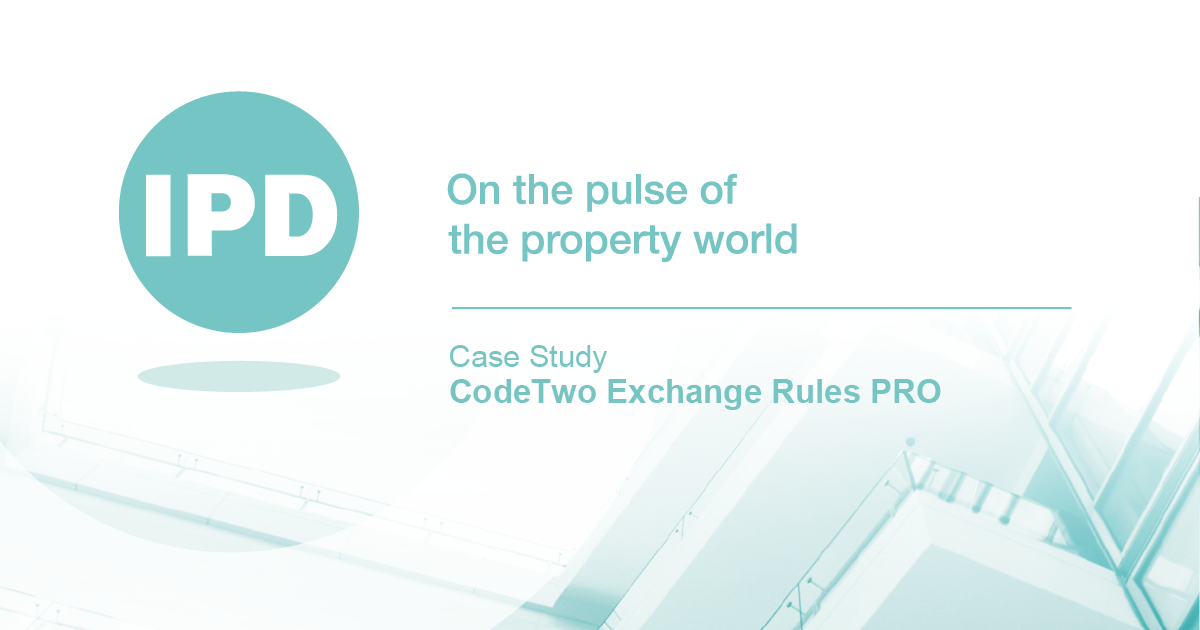 CodeTwo Exchange Rules Prop - Case Study IPD