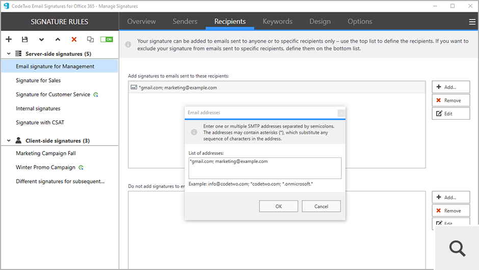 CodeTwo Email Signatures for Office 365 – Filmy i screenshoty